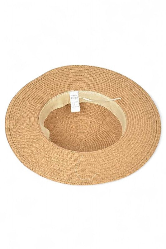 Iconic Bee Accent Straw Fedora Hat – cabana 19 red bank nj